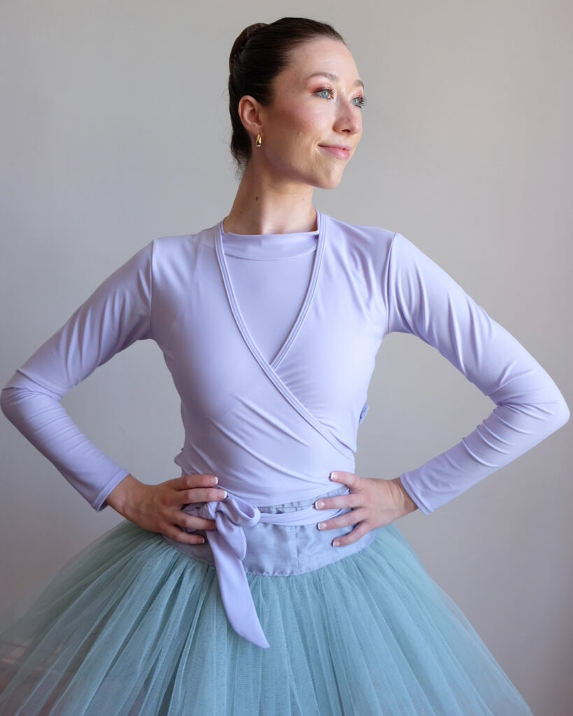 Backstage Wrap Top - Ballet Beautiful